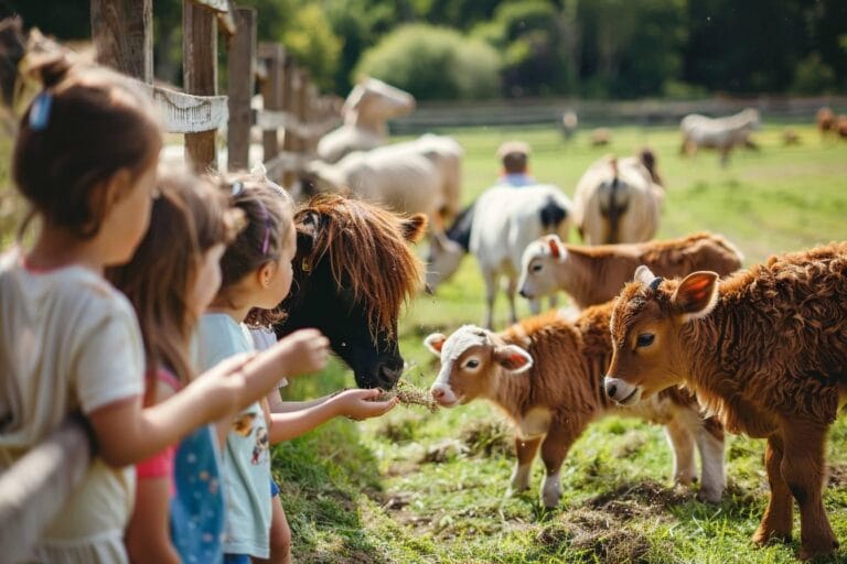 Où voir des animaux de la ferme ? - Fermes Pédagogiques